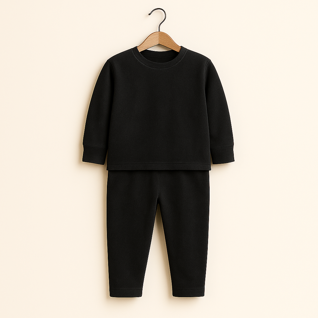 Shop Rib Sets Baby Innerwear Set – Black Stripes winterwear| babyplanet ...