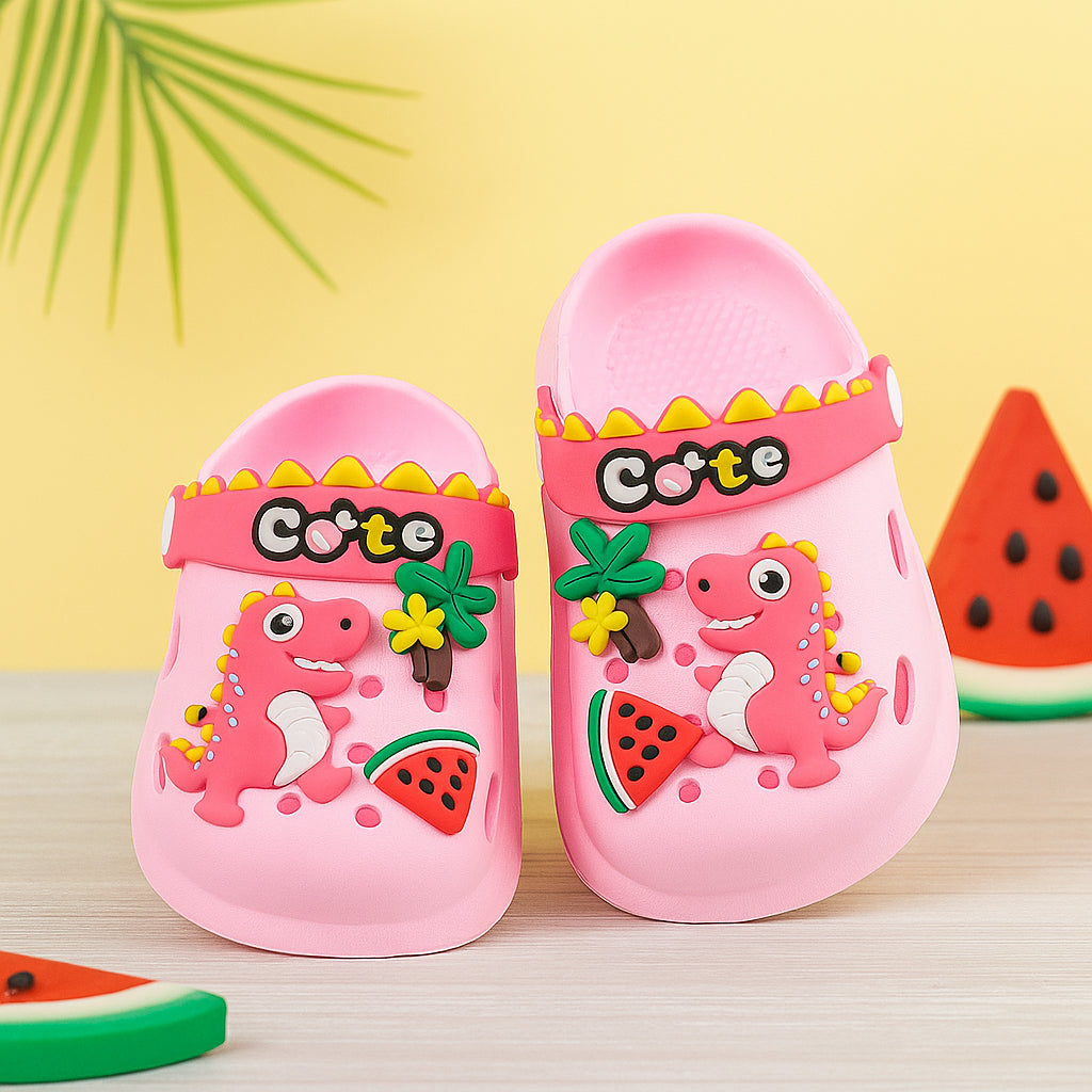 Kids Crocs Cute Dinosaur Pink - Sunshine – Baby Planet