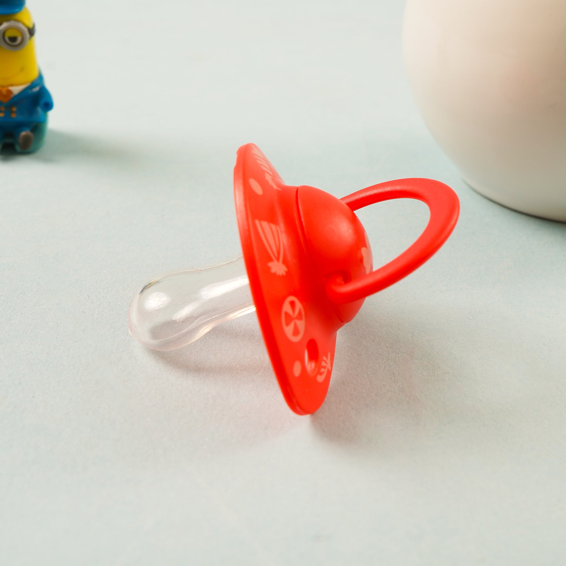 Baby Soother Pacifier Peach Ml - Sunshine