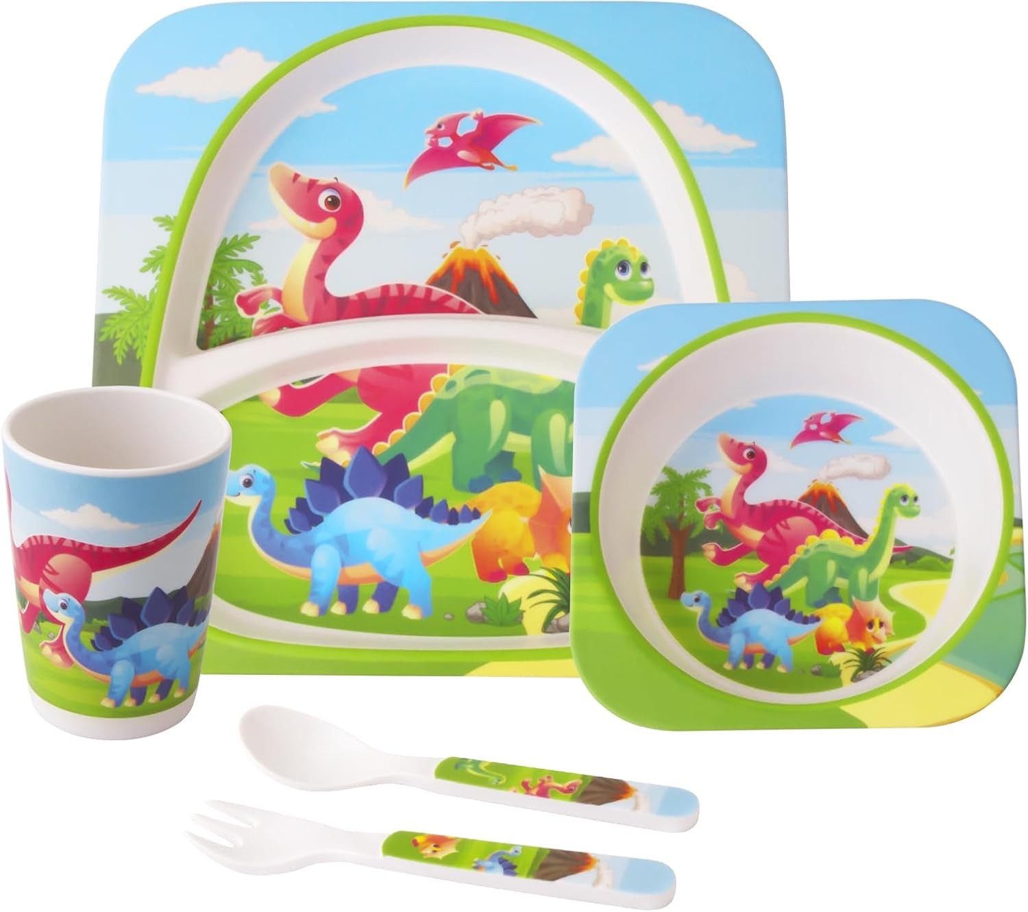 kids-fiber-feeding-set-dinosaurs-green-sunshine-b187003006280000 – Baby ...
