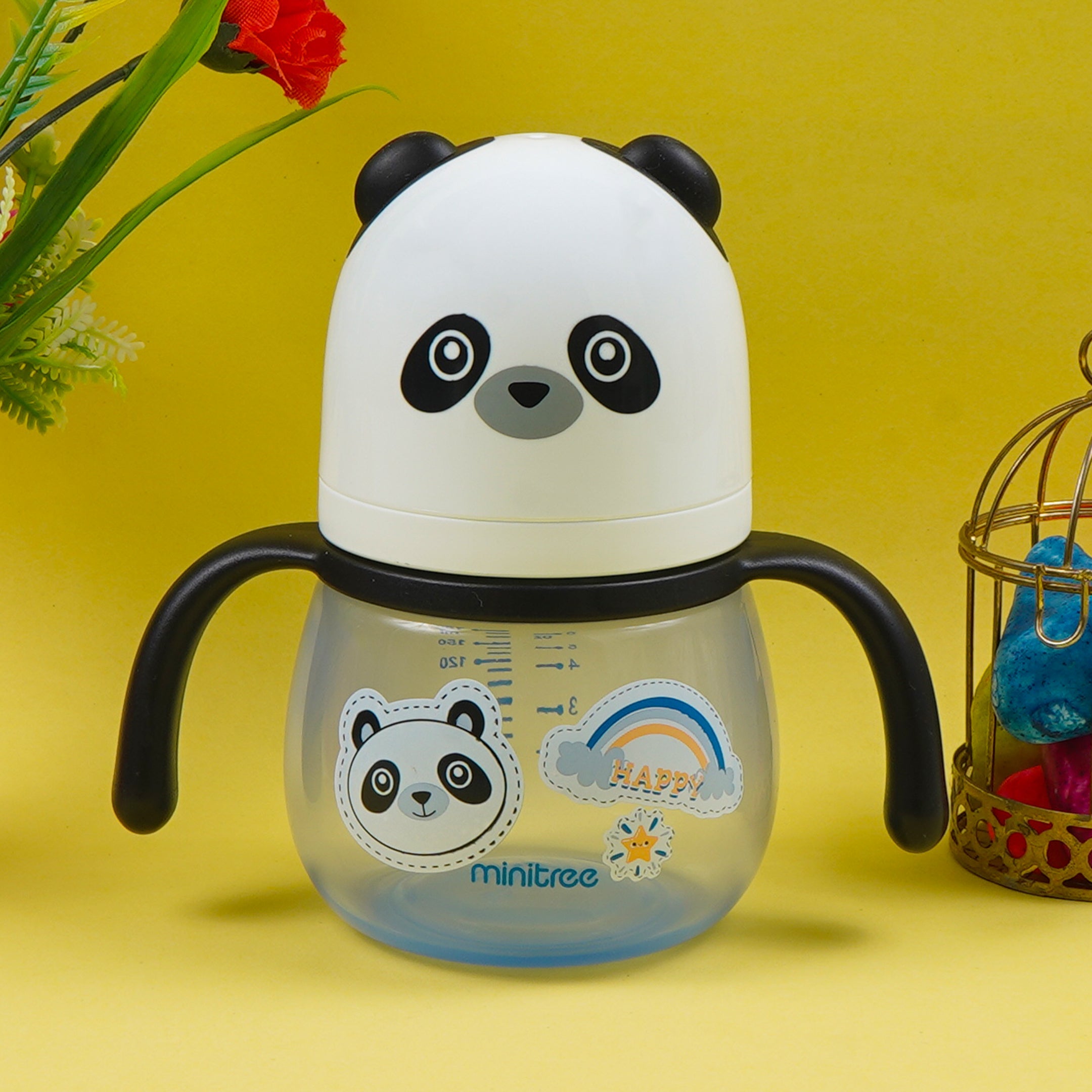 Baby Feeding Bottle Panda White 180Ml Mt - Sunshine – Baby Planet