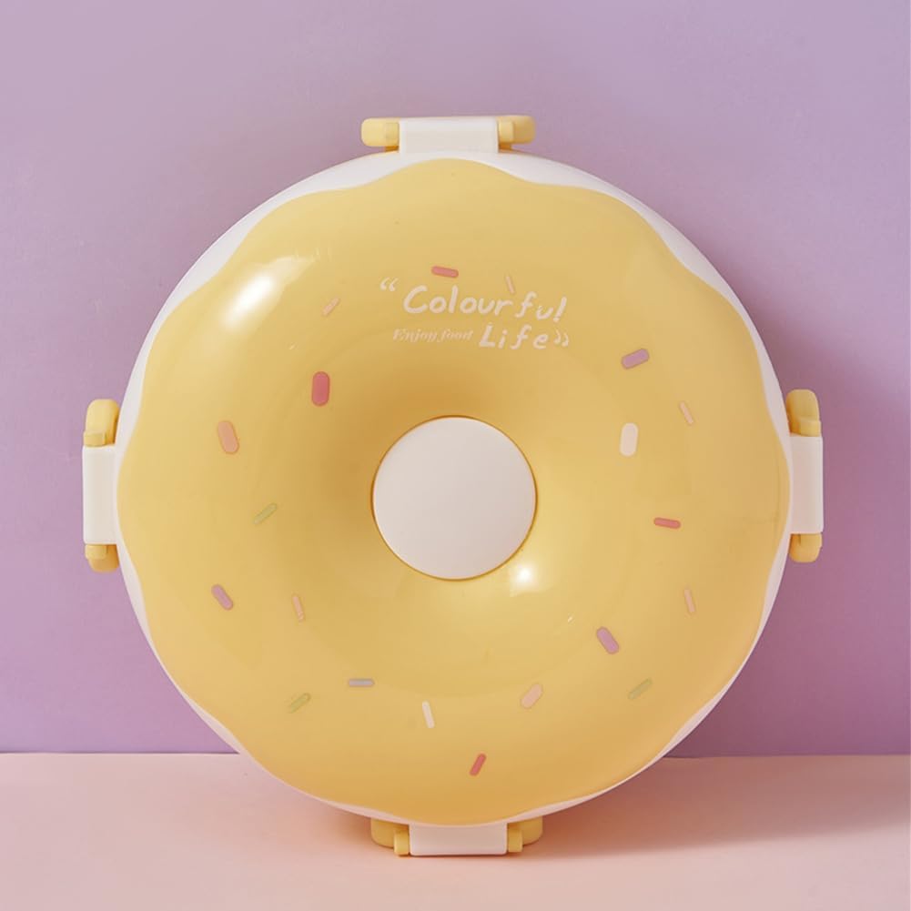 Kids Steel Lunch Box Donut Yellow - Sunshine – Baby Planet