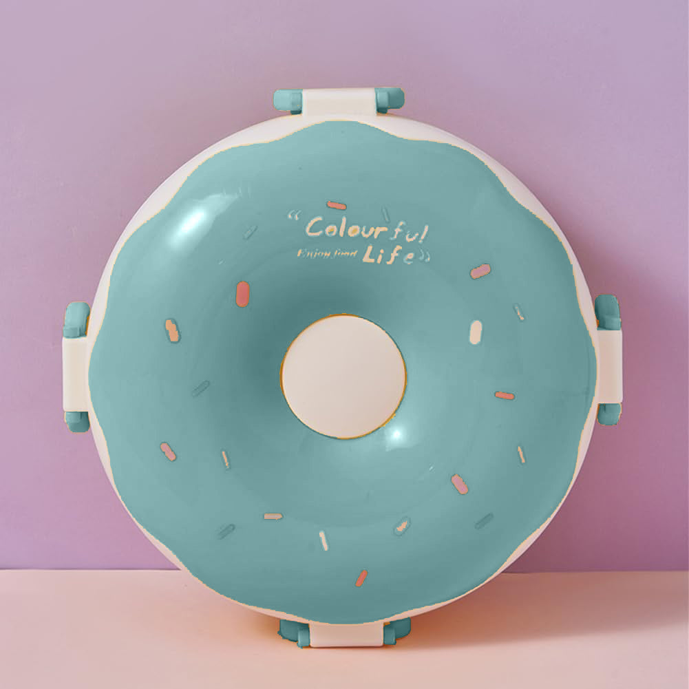 Kids Steel Lunch Box Donut Sea Green - Sunshine – Baby Planet