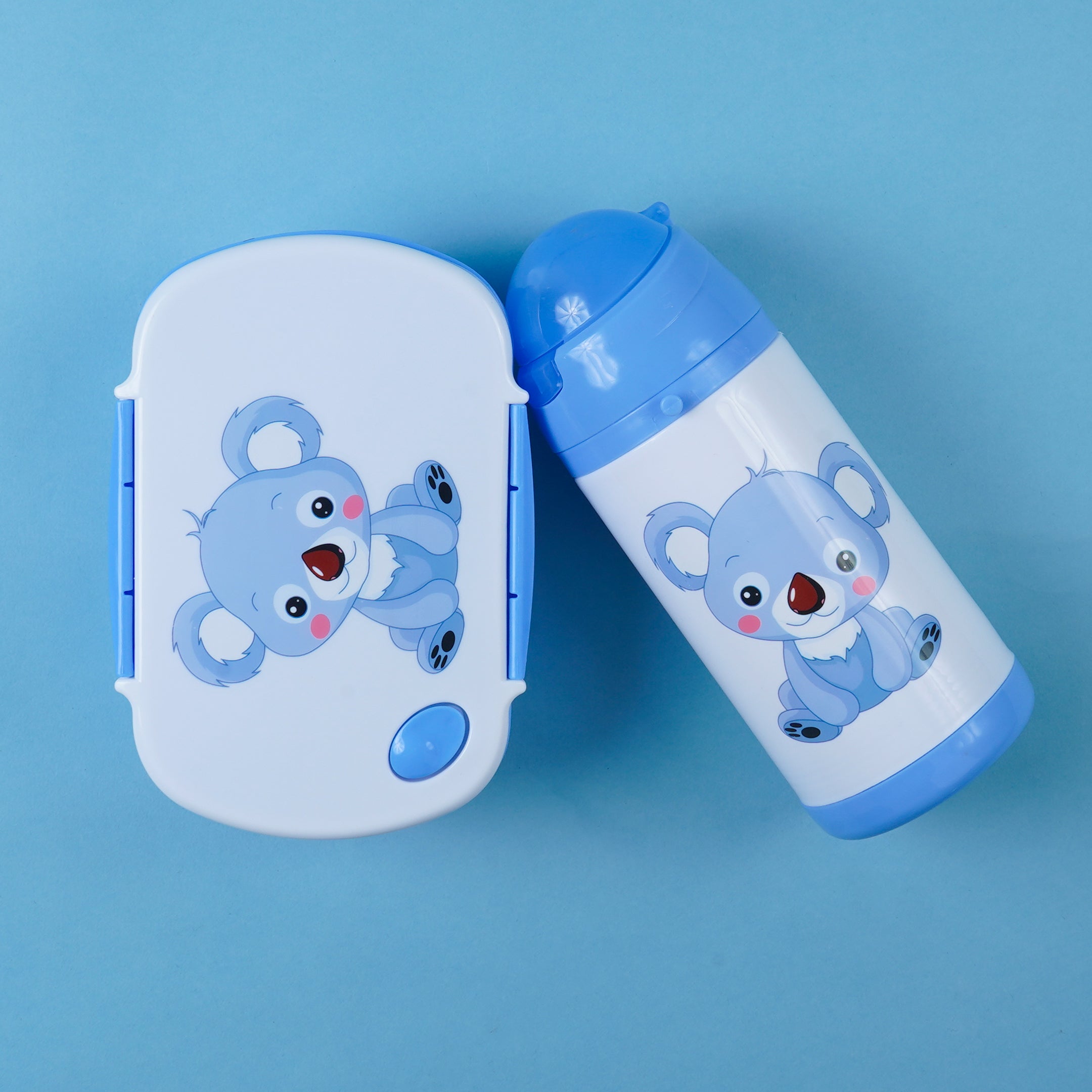 Kids Lunch Box & Water Bottle Set Koala Blue - Sunshine – Baby Planet