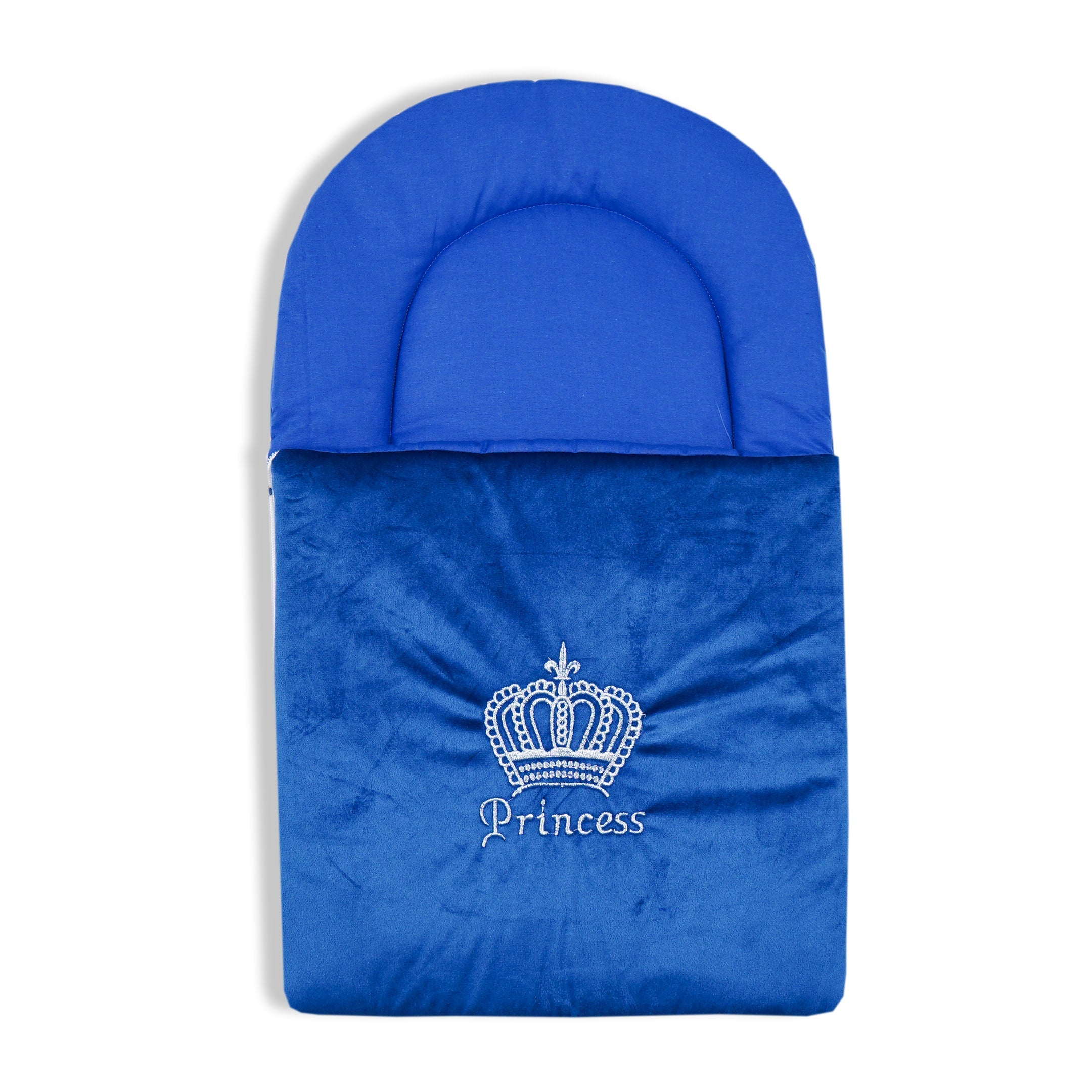 Baby Velvet Carry Nest Princess Navy Blue - Bloom Baby – Baby Planet
