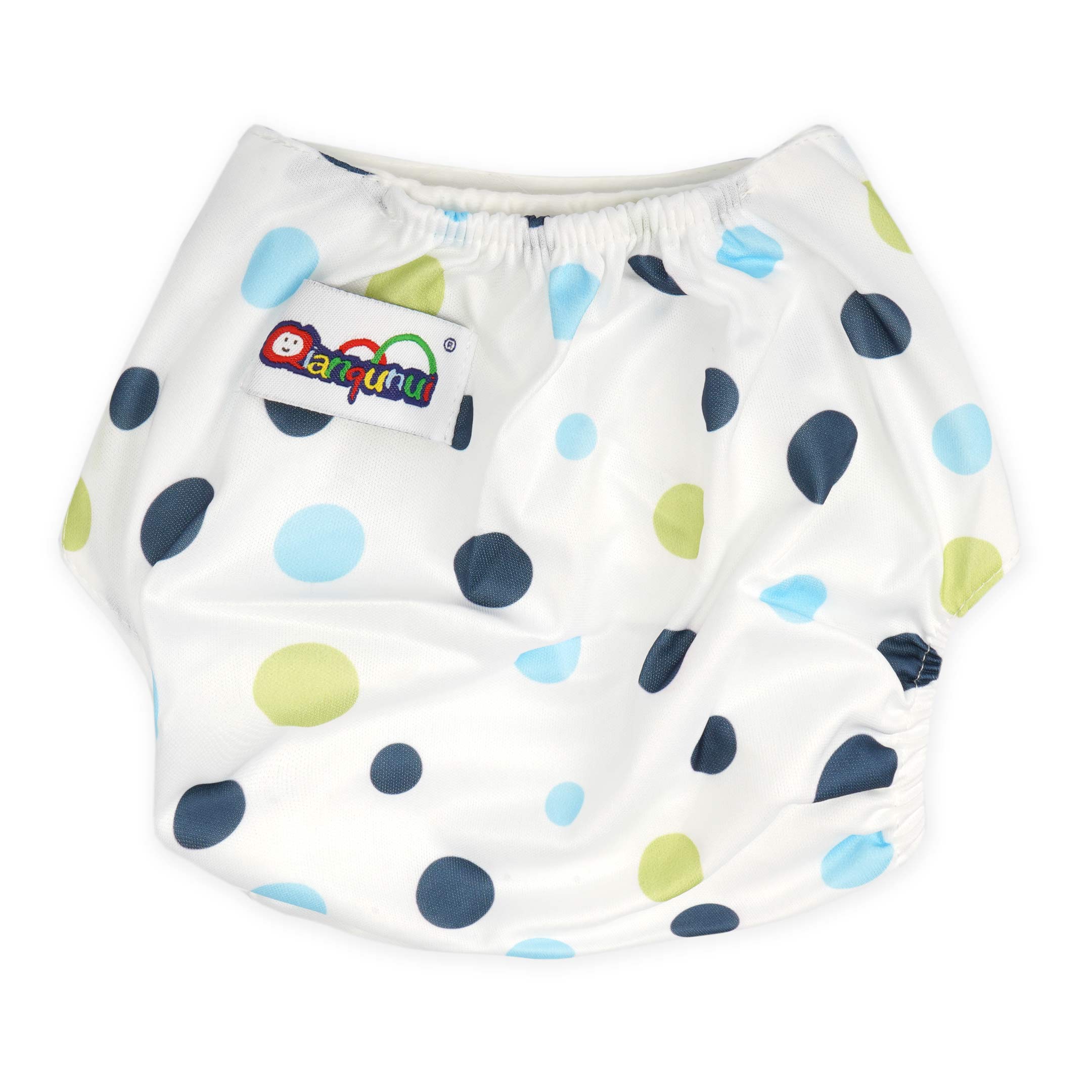 Baby Reusable Nappy Printed Multi Blue Dots - Sunshine – Baby Planet