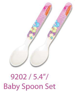 Amermaid Tale-Barbie Baby Spoon Set – Baby Planet
